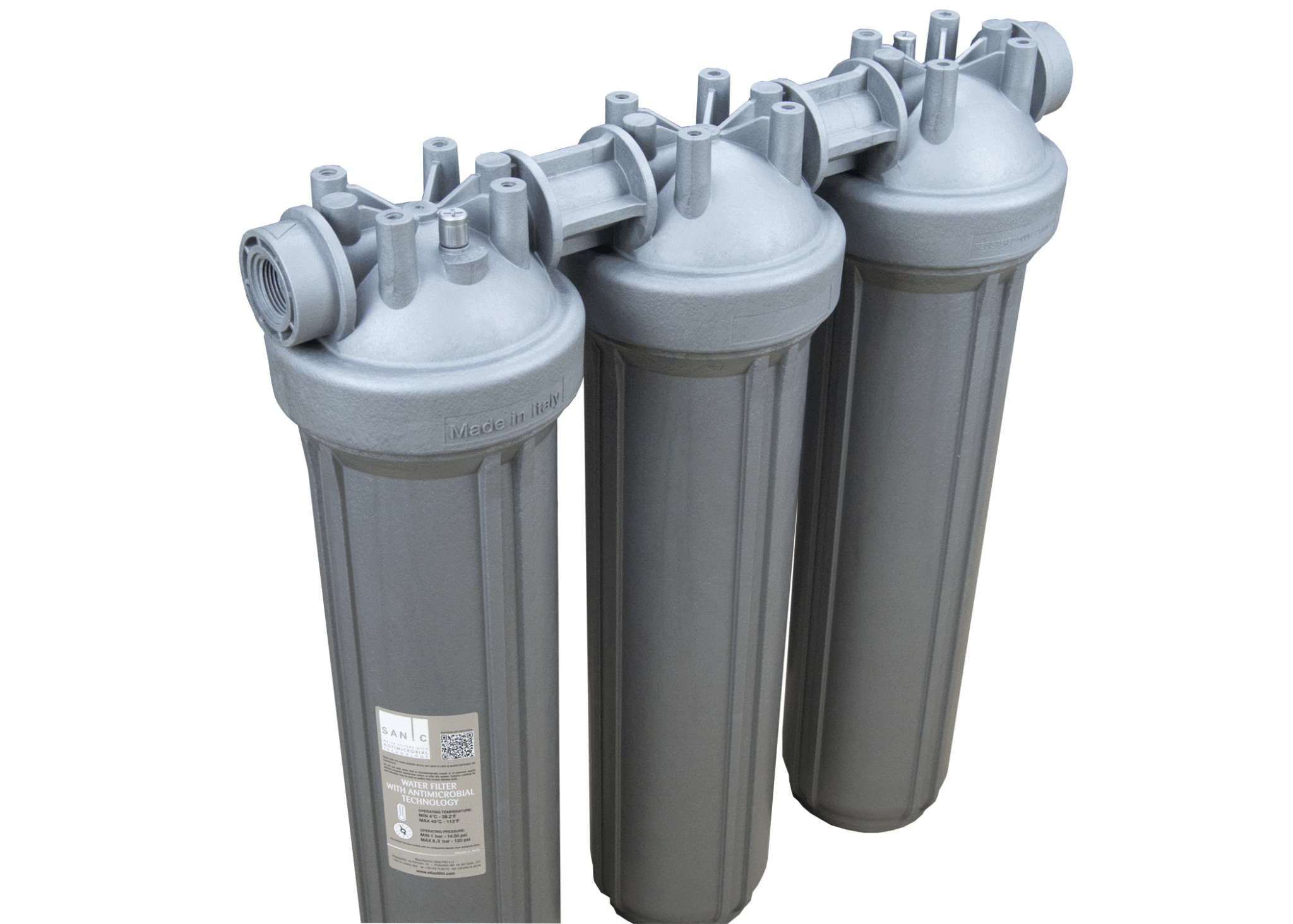 Triple Cartridge Sanic Rainwater Filtration with UV #74 - The Tank Doctor